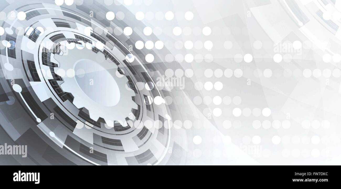 Abstract vector background. Futuristic technology style. Elegant ...