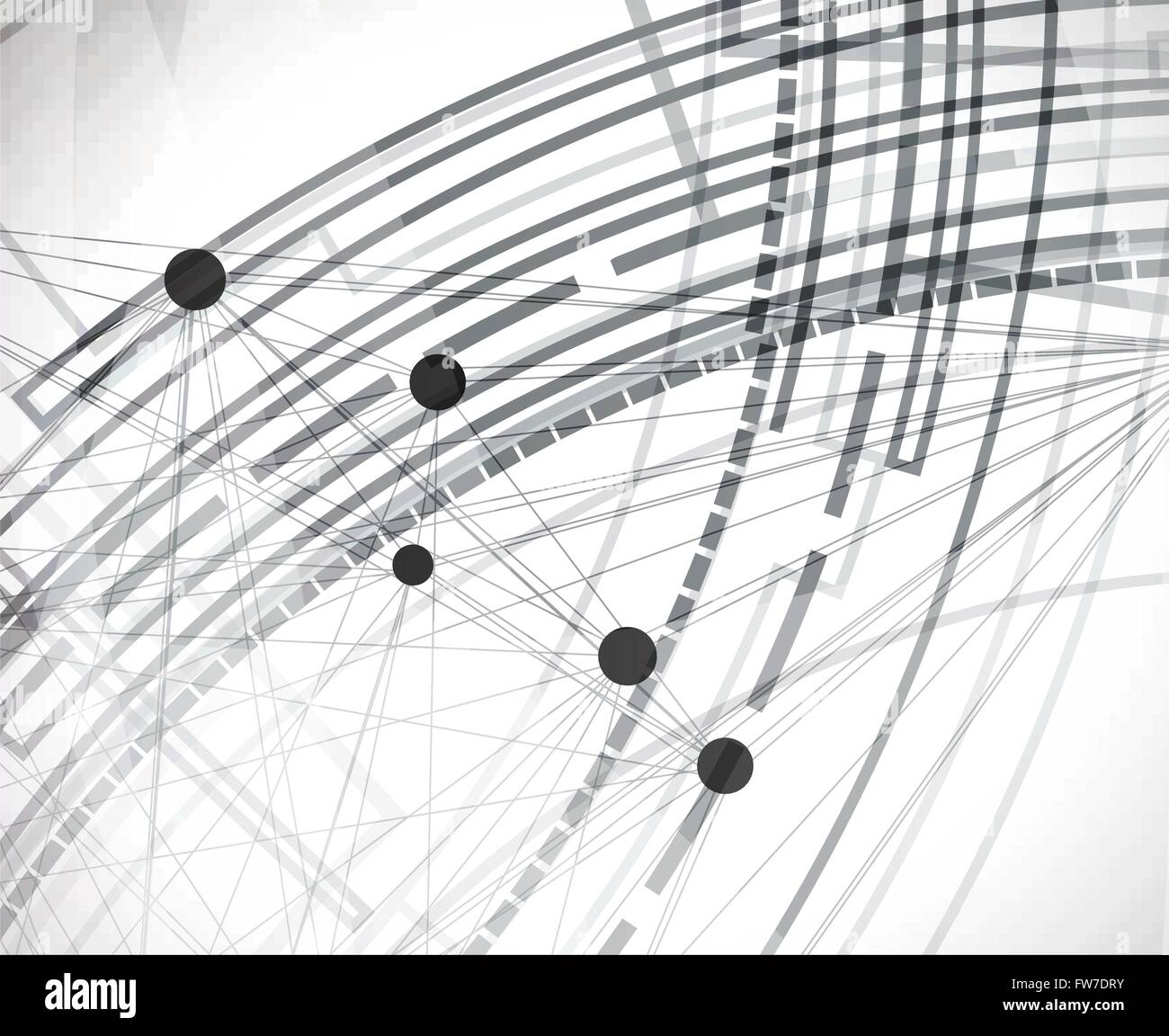 Abstract tech background. Futuristic interface. Vector illustration ...