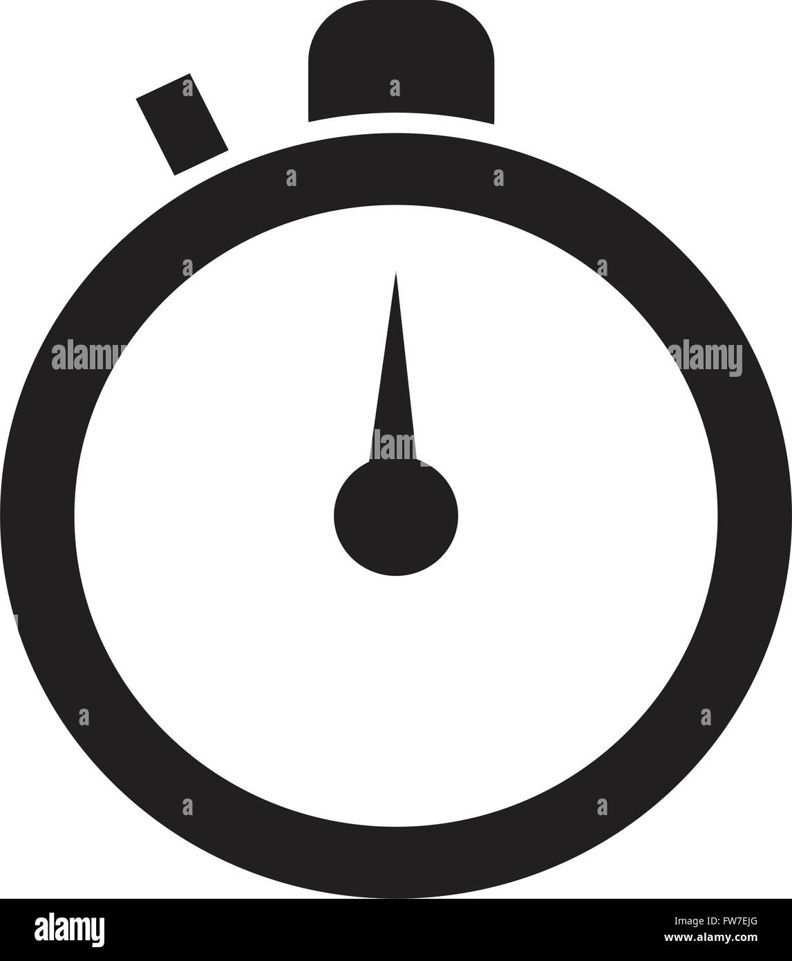 Time Clock icon Illustration sign design Stock Vector Image & Art - Alamy
