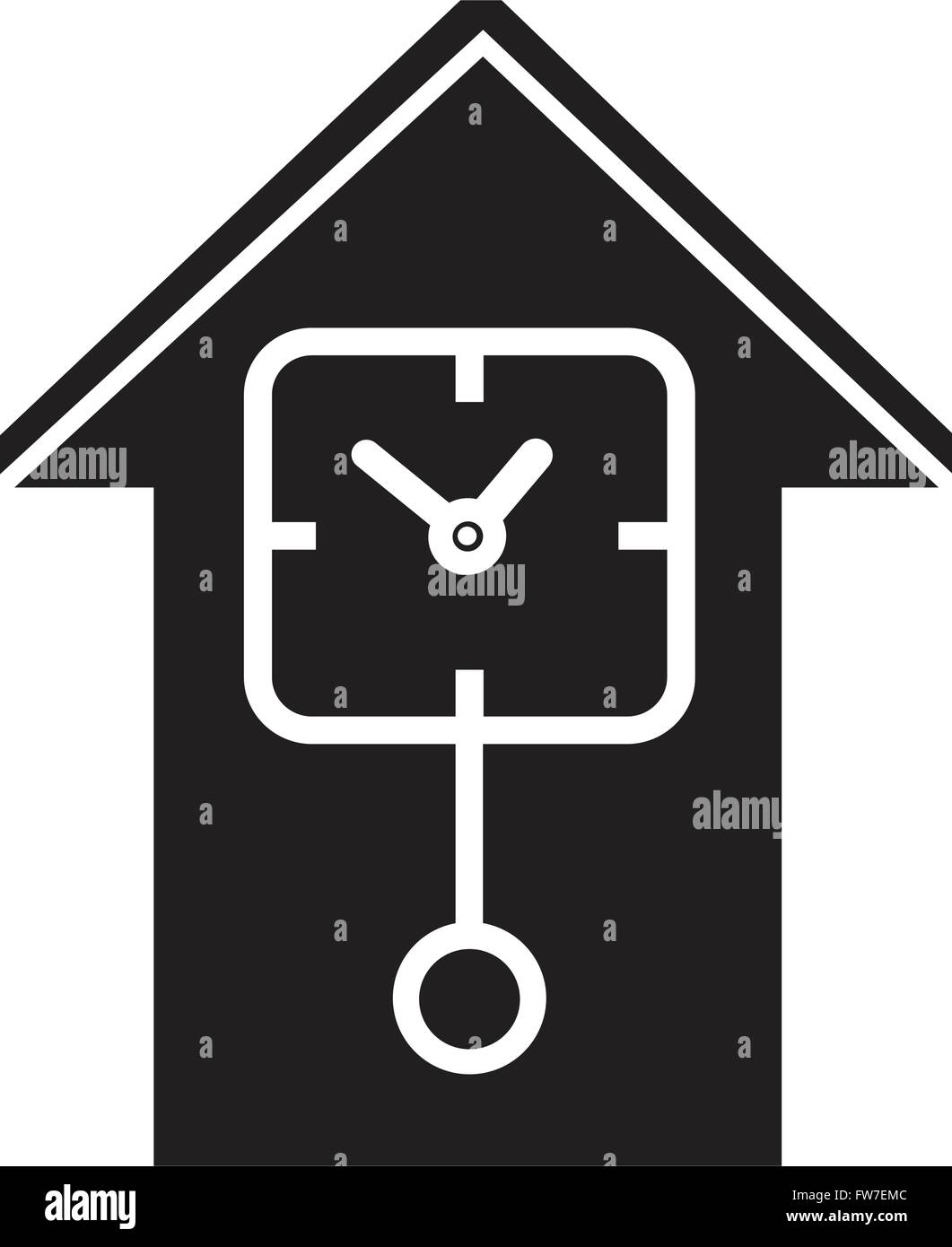 Time Clock icon Illustration sign design Stock Vector Image & Art - Alamy