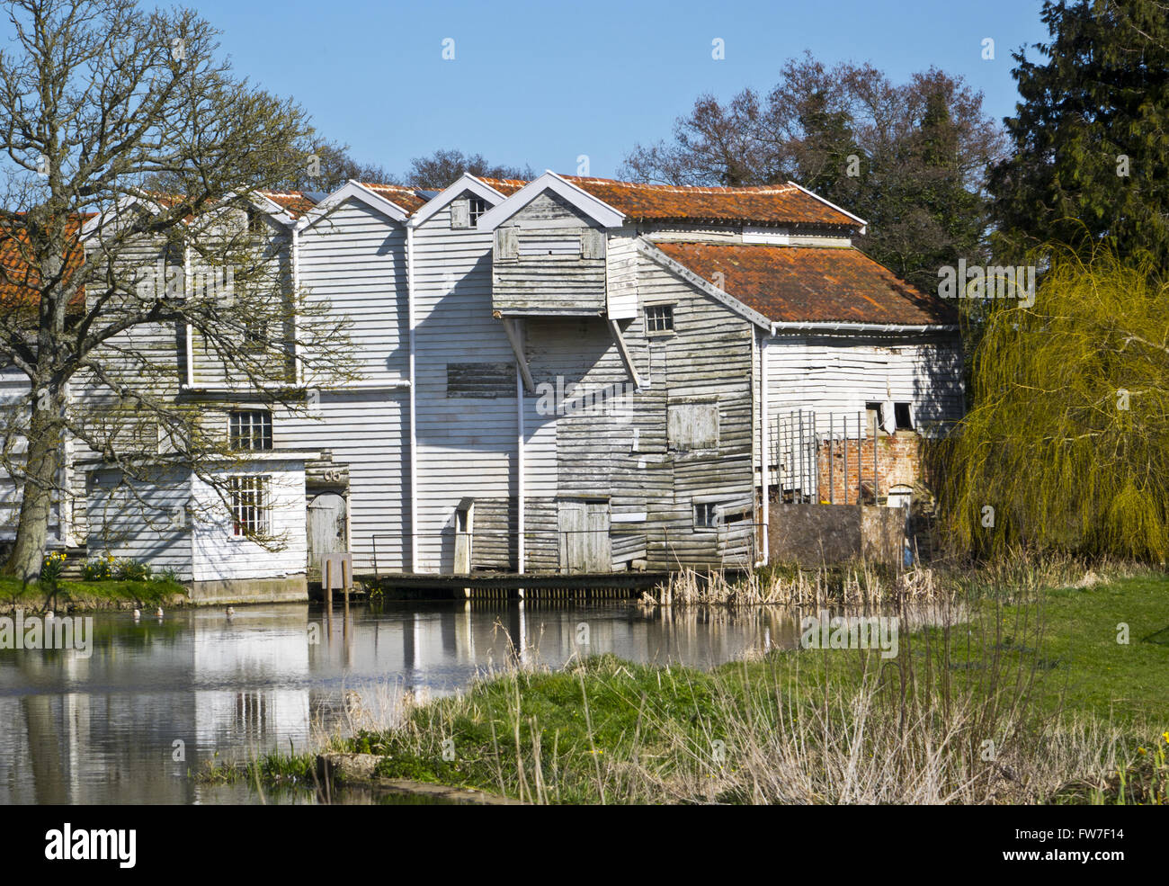 water mill buildings Burgh Mill Stock Photo - Alamy