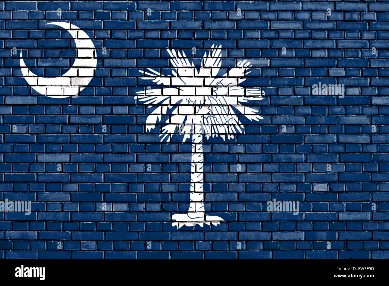 South carolina flag hi-res stock photography and images - Alamy