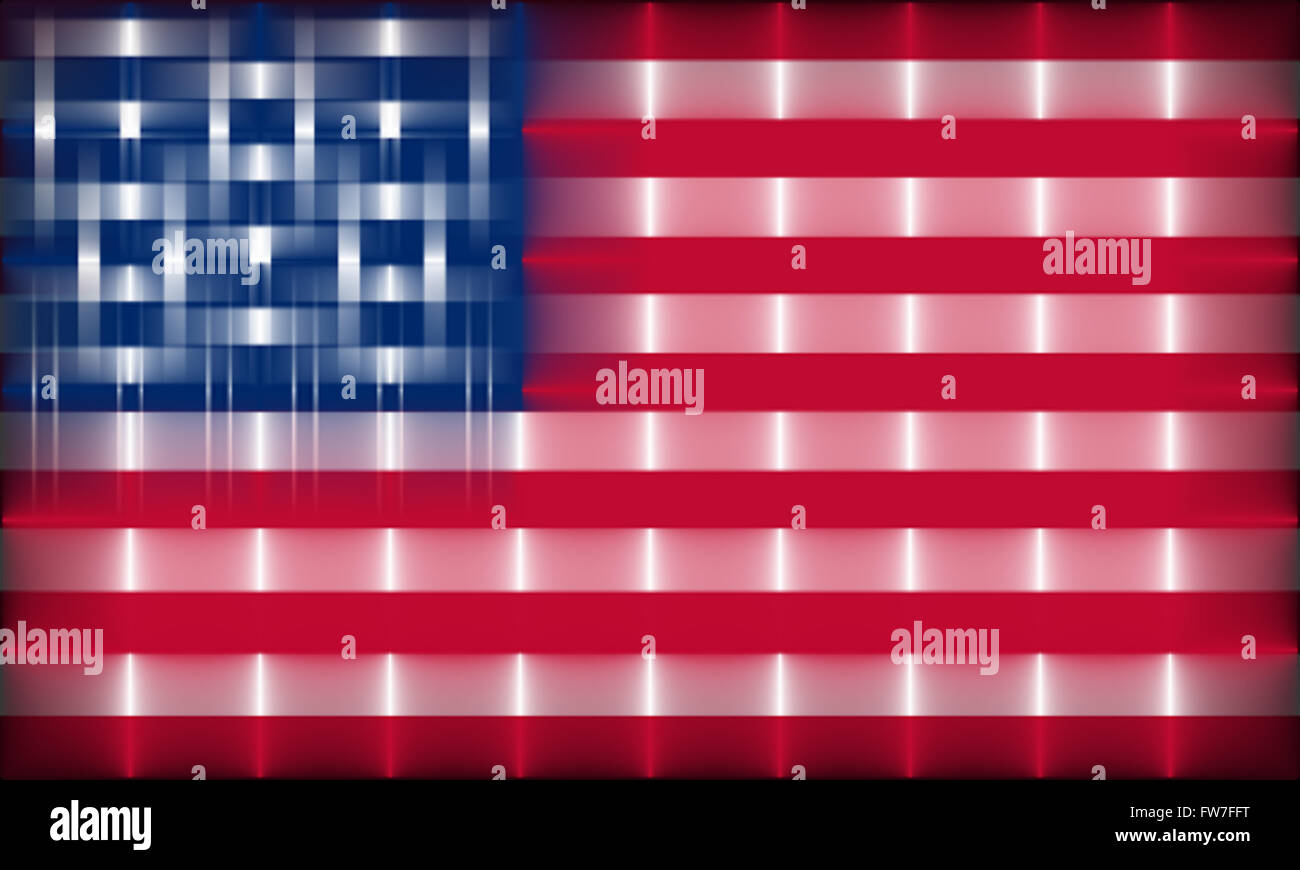 Abstract america flag hi-res stock photography and images - Alamy