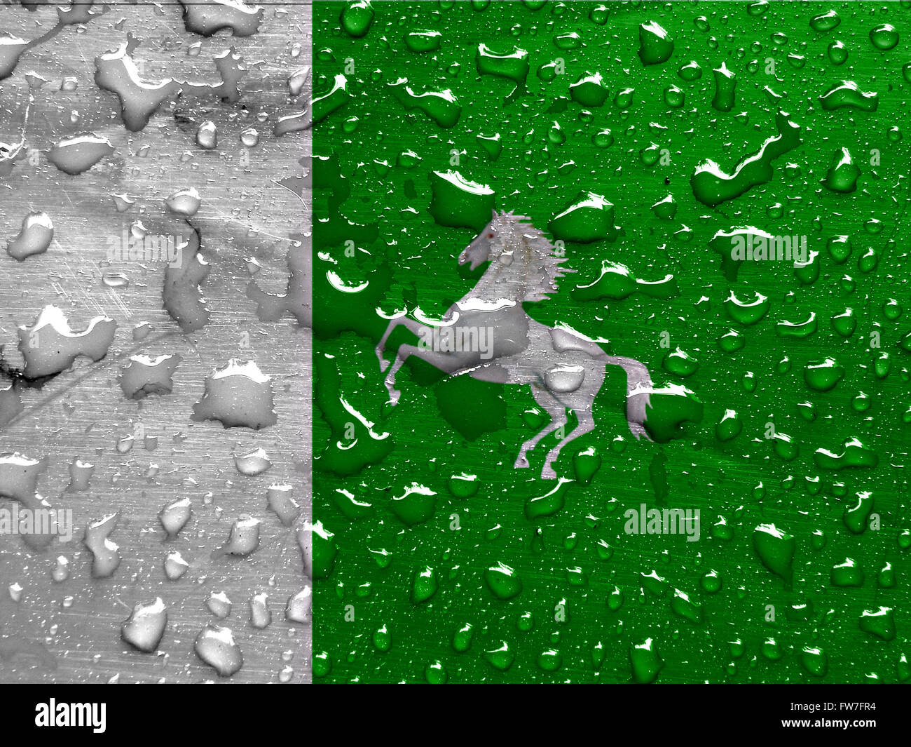 flag of Tomsk with rain drops Stock Photo - Alamy