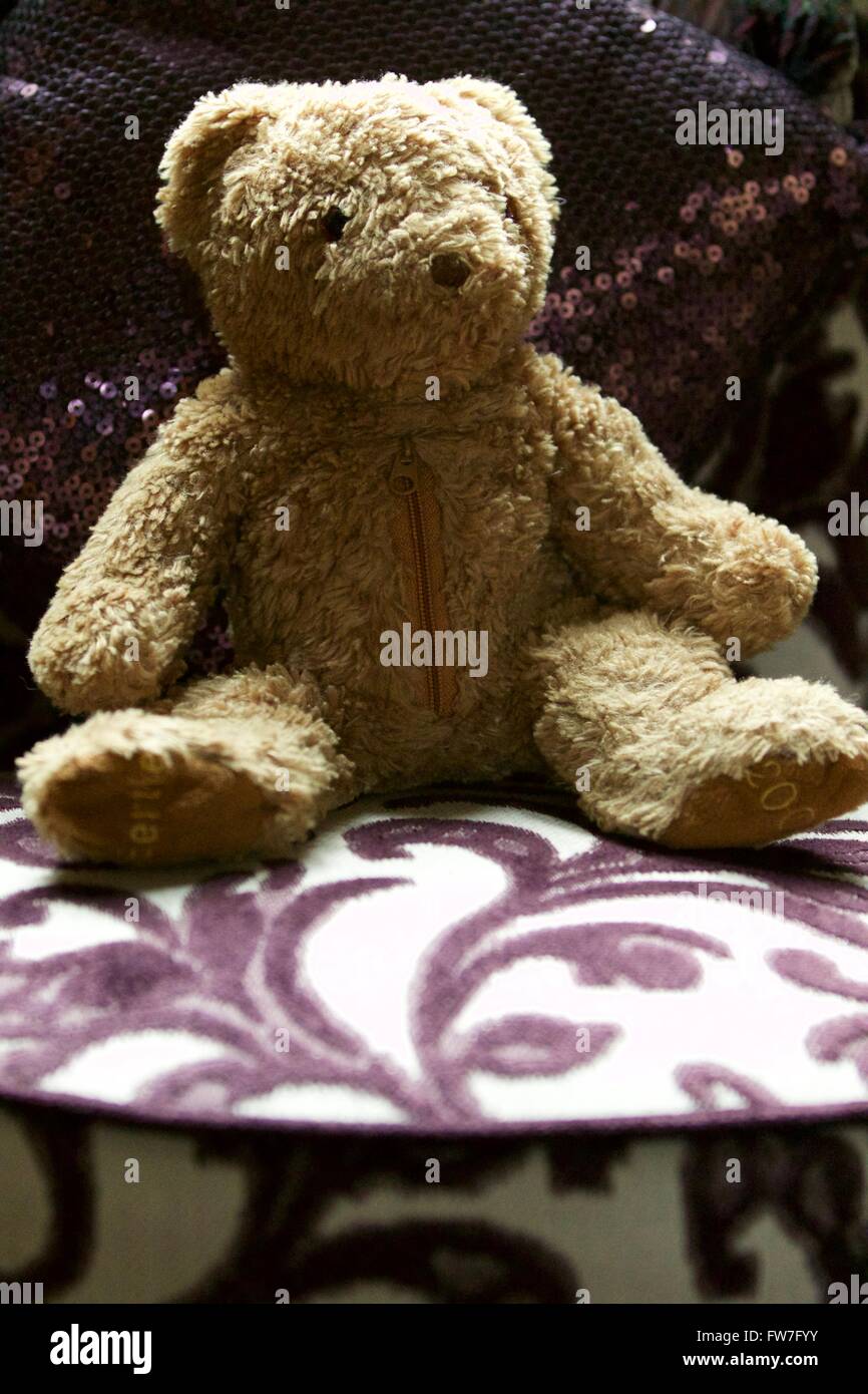 Teddy Bear in light Stock Photo - Alamy