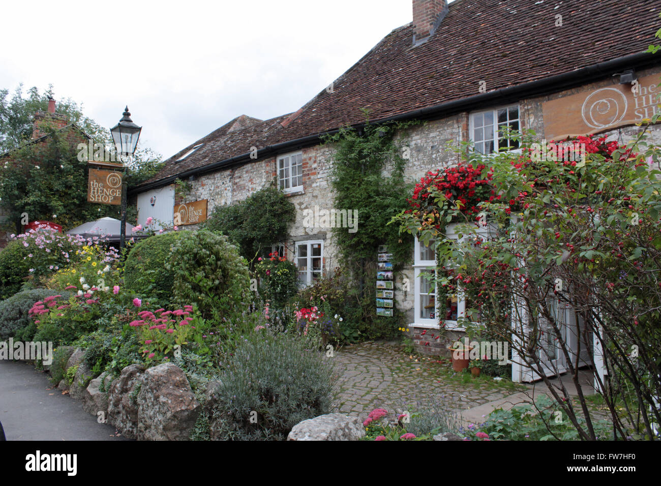 Avebury village, set inside a monolithic stone circle. A spectacular ...