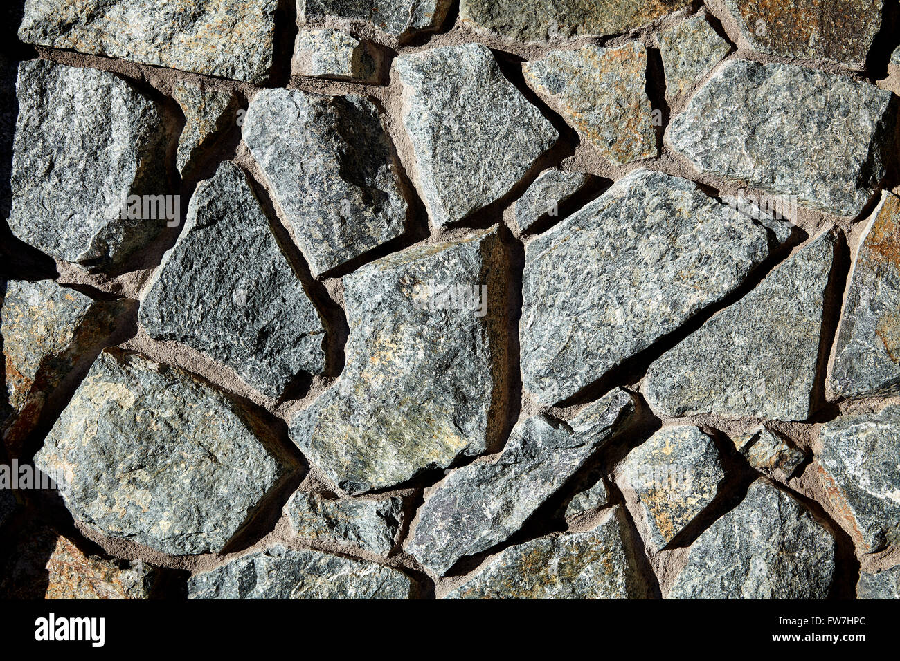 Natural Stone Rock Wall