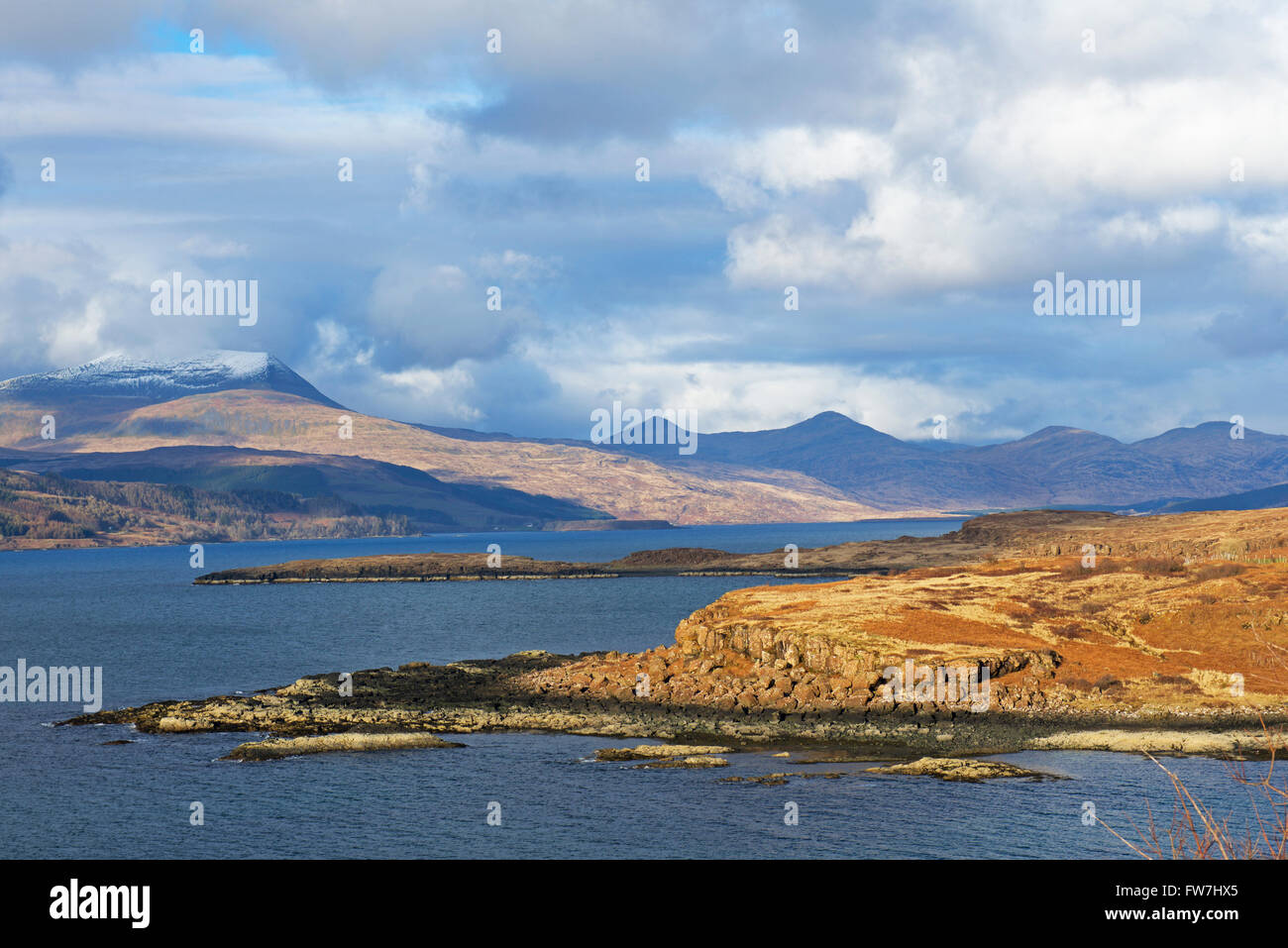 Loch Scridain, Isle of Mull, Inner Hebrides, Scotland UK Stock Photo ...