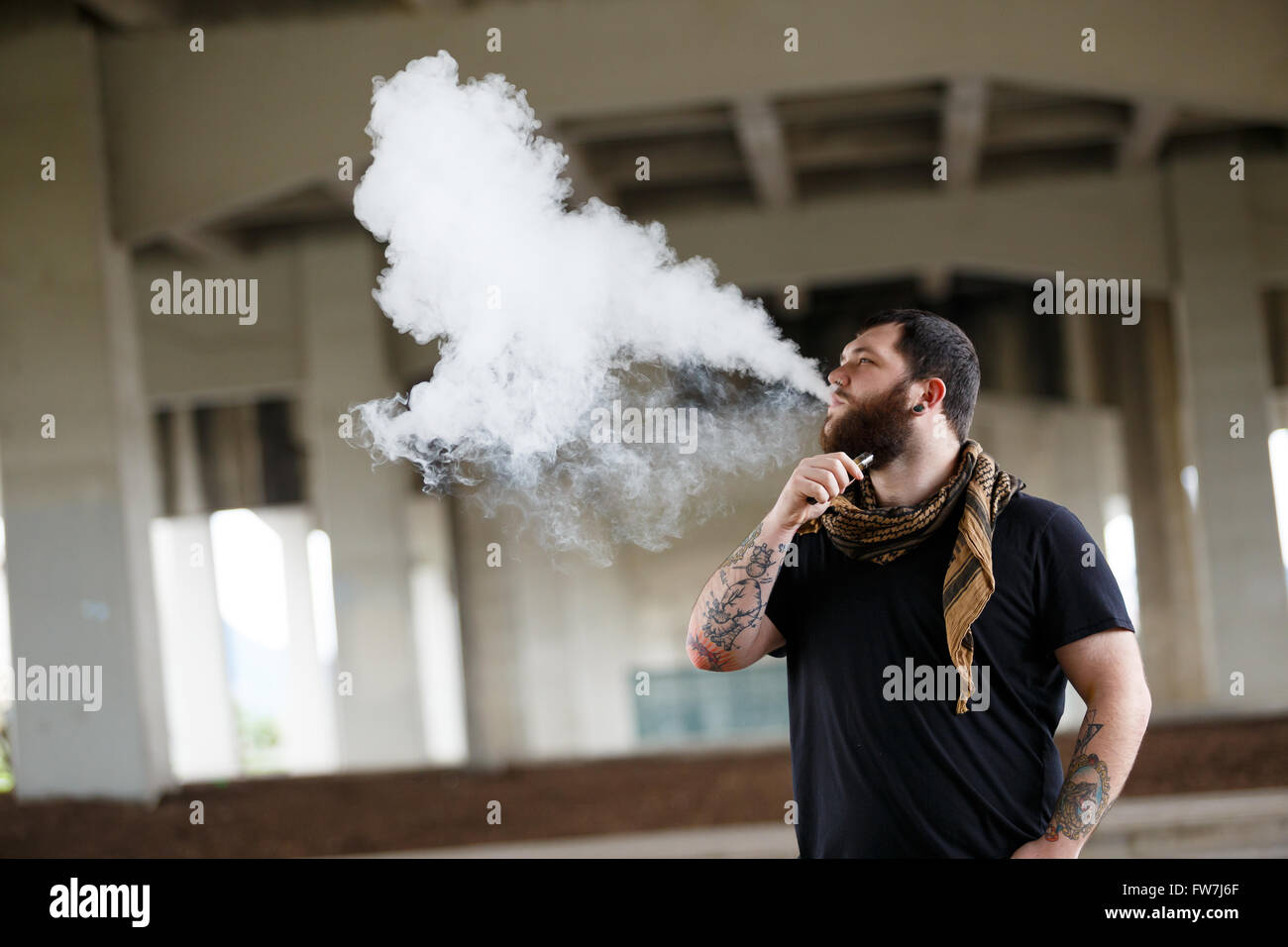 Bearded man tattoos using hi-res stock photography and images - Alamy