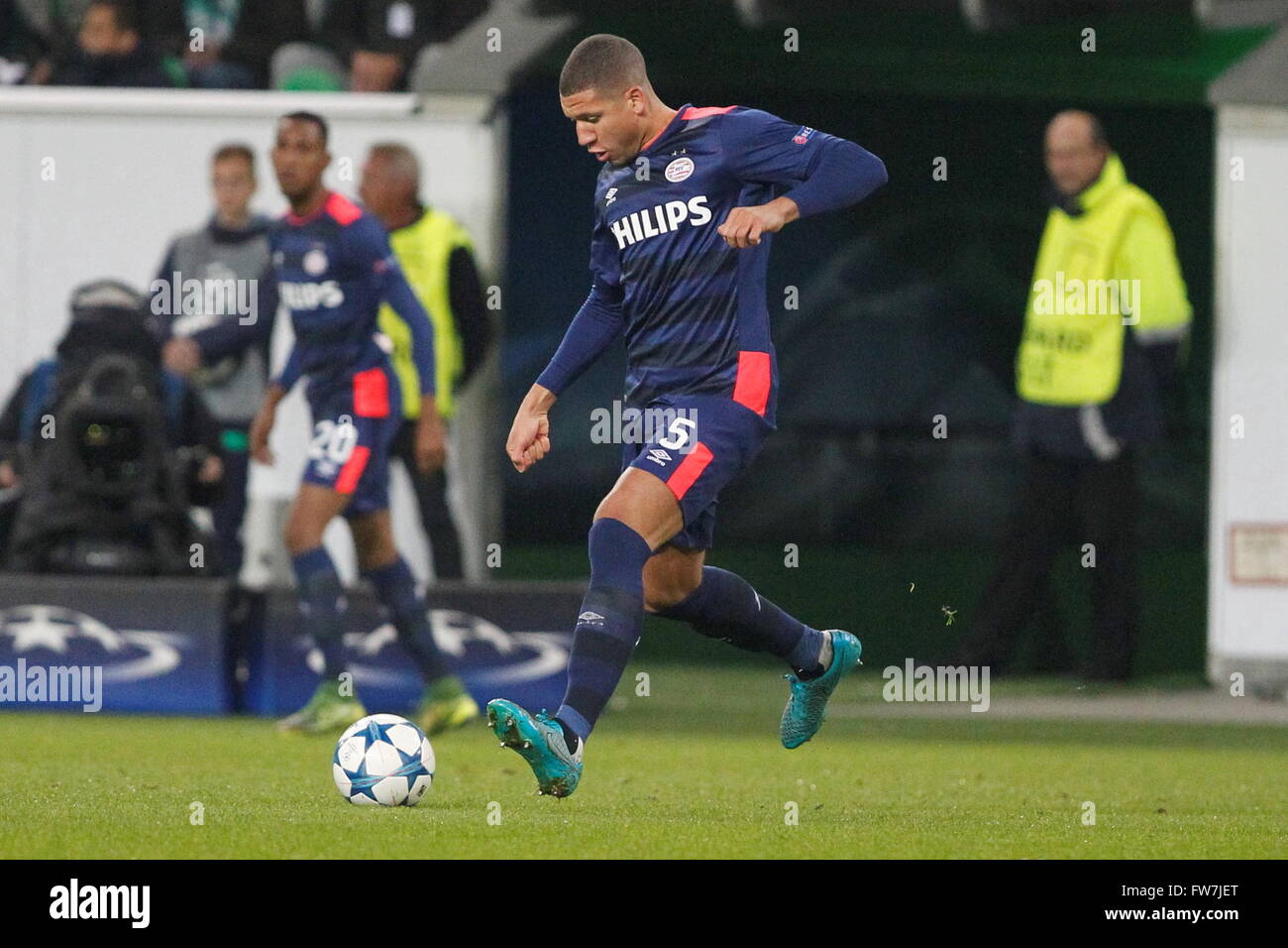 Jeffrey Bruma of PSV Eindhoven during the match league champion VLF ...