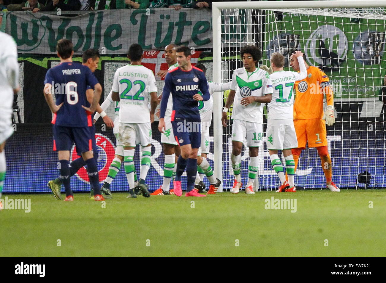 Diego Benaglio VLF Wolfsburg during the match league champion VLF ...