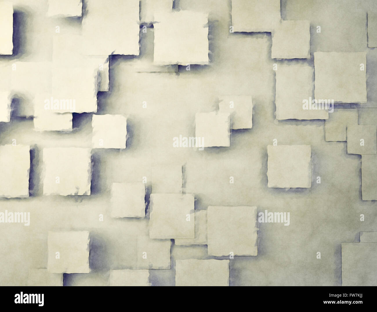 Abstract 3d squares background Stock Photo - Alamy