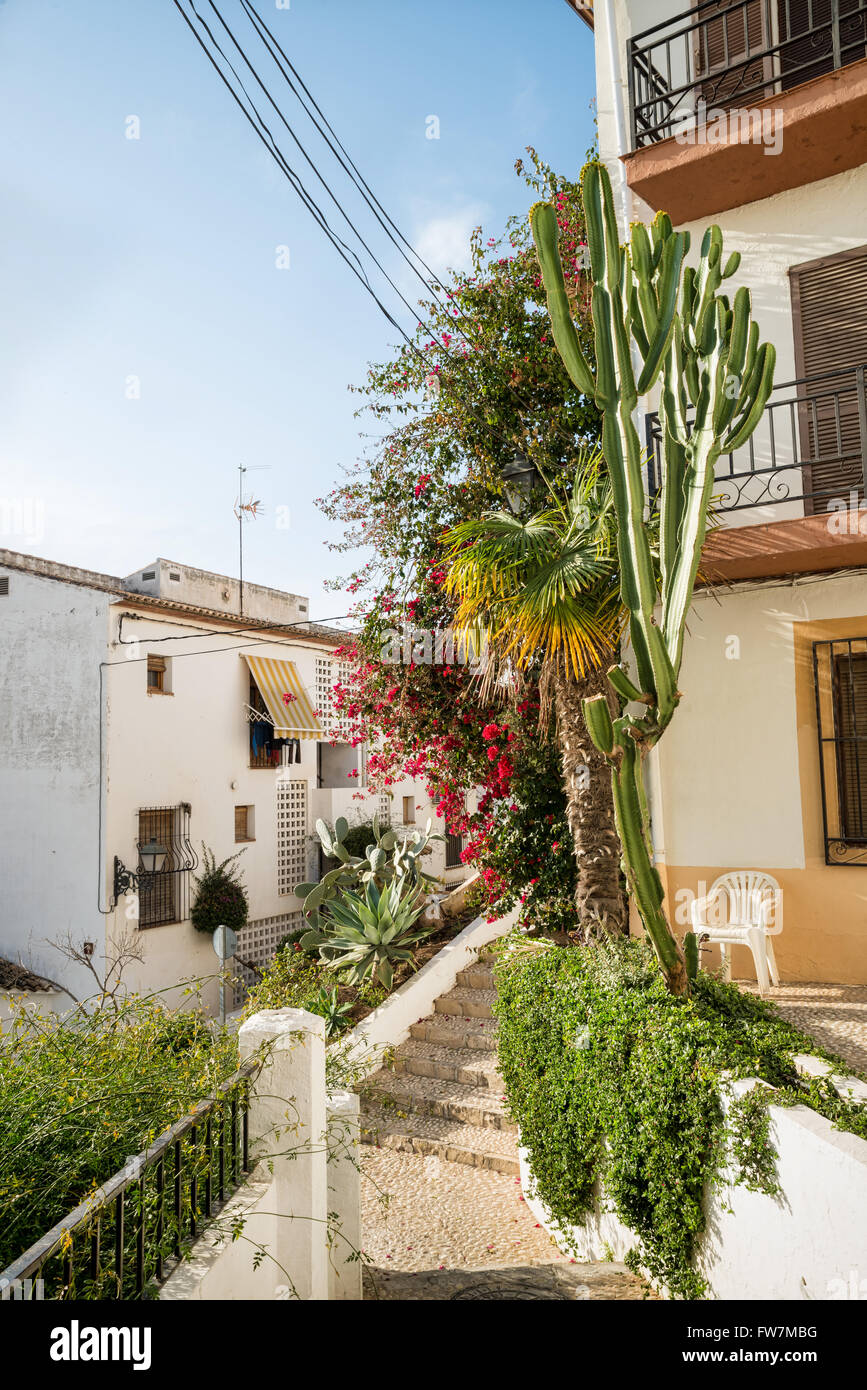 Senic Altea old town, a prime destination in Mediterranean Europe Stock ...