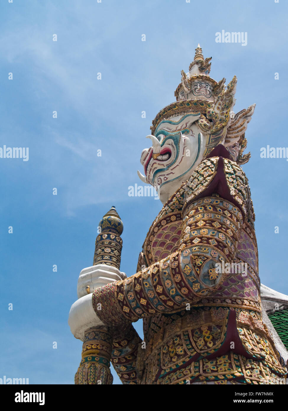 Statues of mythological giants Stock Photo - Alamy