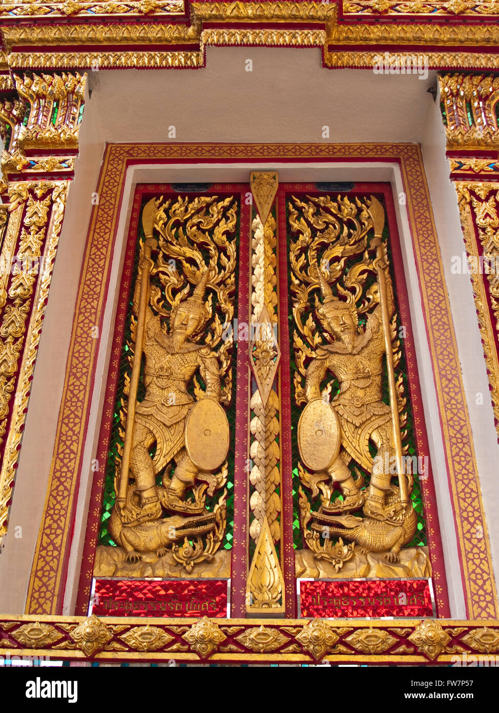 Window in temple Stock Photo - Alamy