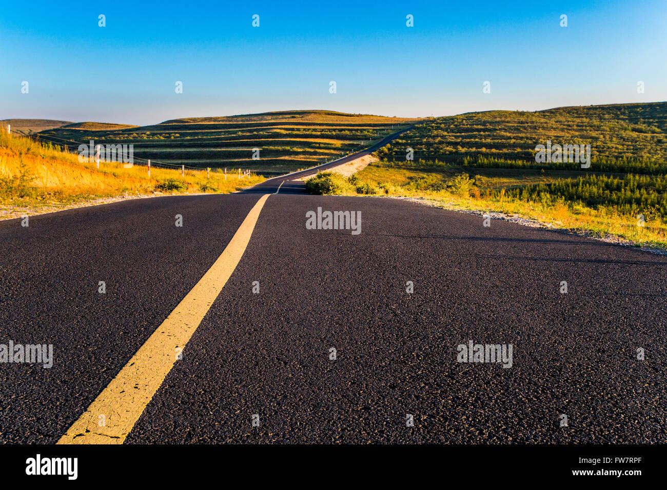 Grassland scenery in Hebei province, China Stock Photo - Alamy