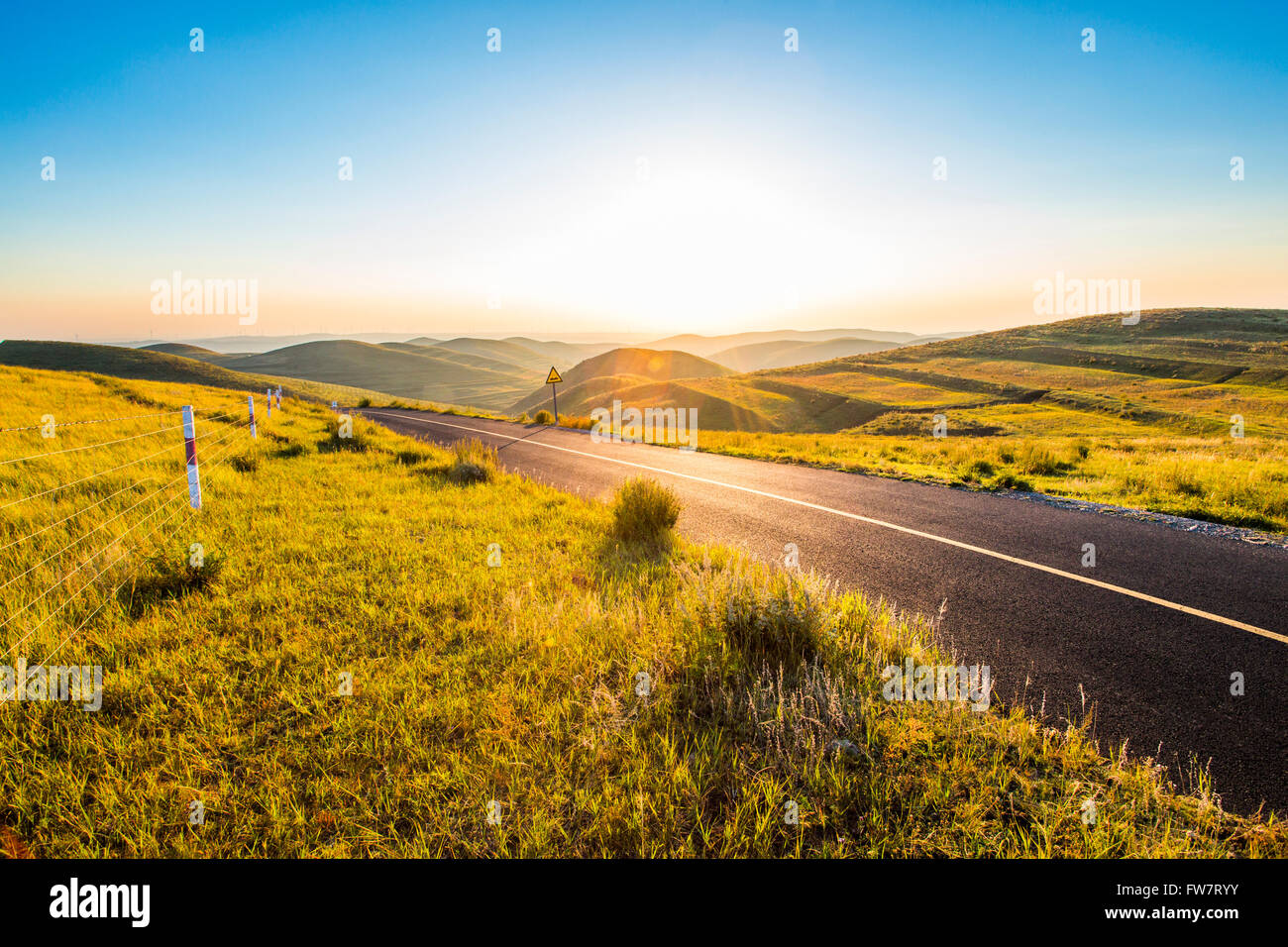 Grassland scenery in Hebei province, China Stock Photo - Alamy