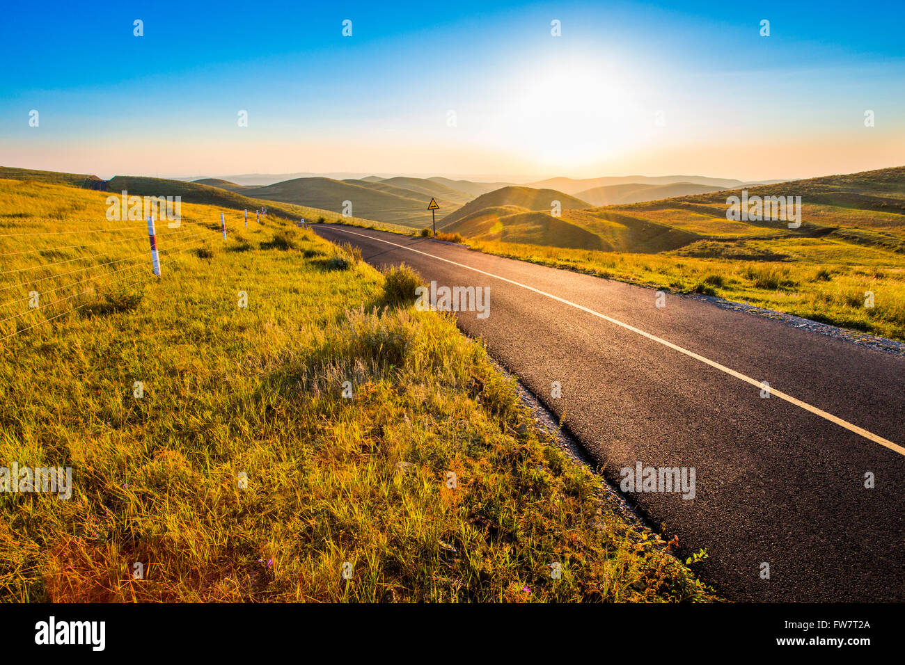 Grassland scenery in Hebei province, China Stock Photo - Alamy