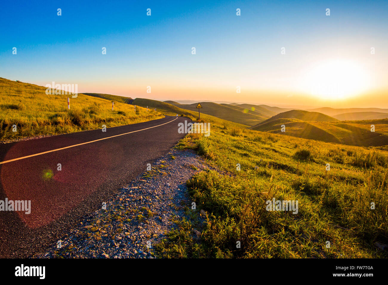 Grassland scenery in Hebei province, China Stock Photo - Alamy