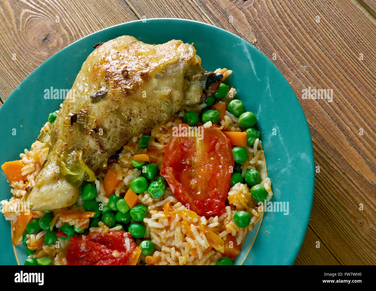 Latin American Dish Rice With Chicken Crossword at Paige Odriscoll blog