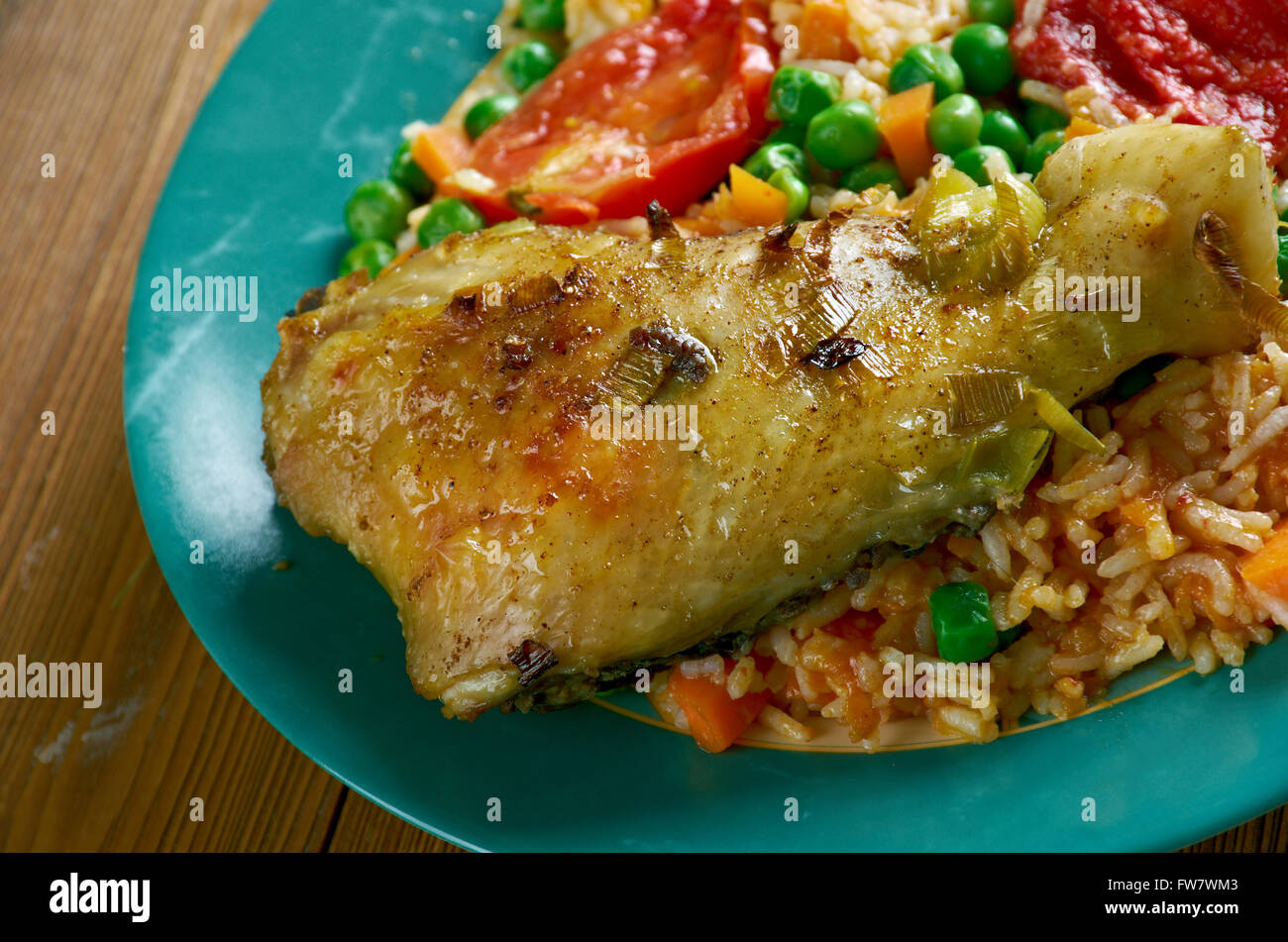 Latin American Dish Rice With Chicken Crossword at Paige Odriscoll blog