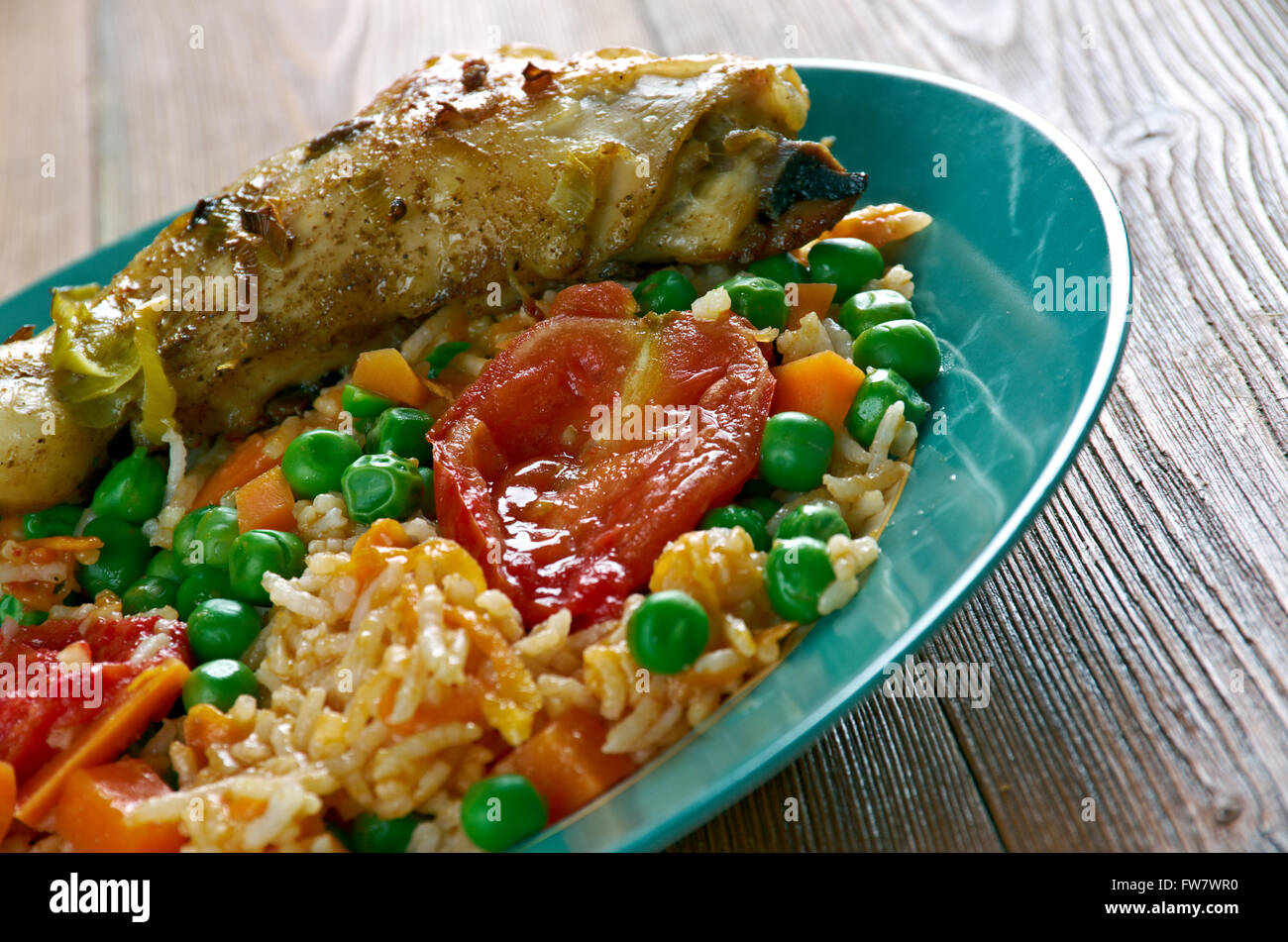 Latin American Dish Rice With Chicken Crossword at Paige Odriscoll blog