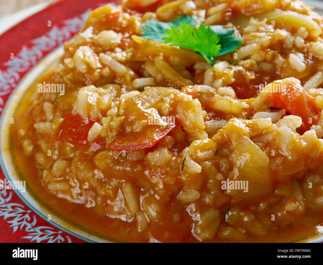 Paprykarz szczecinski. Polish paste made by ,fish paste mixing with ...