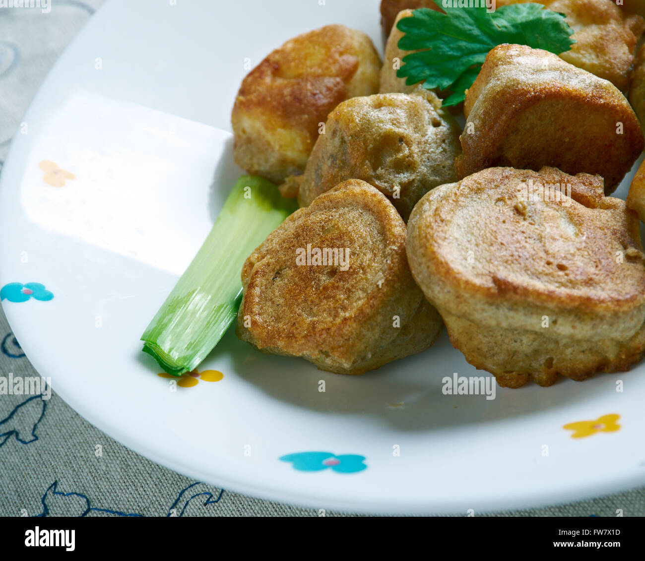 Stamp and Go - fish fritter made with salt fish in Jamaican cuisine ...