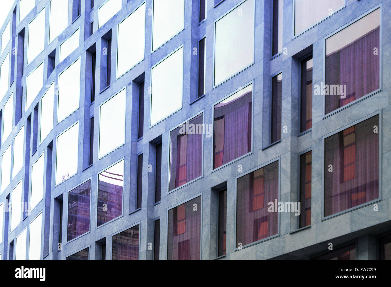 modern building exterior - real estate facade background Stock Photo ...