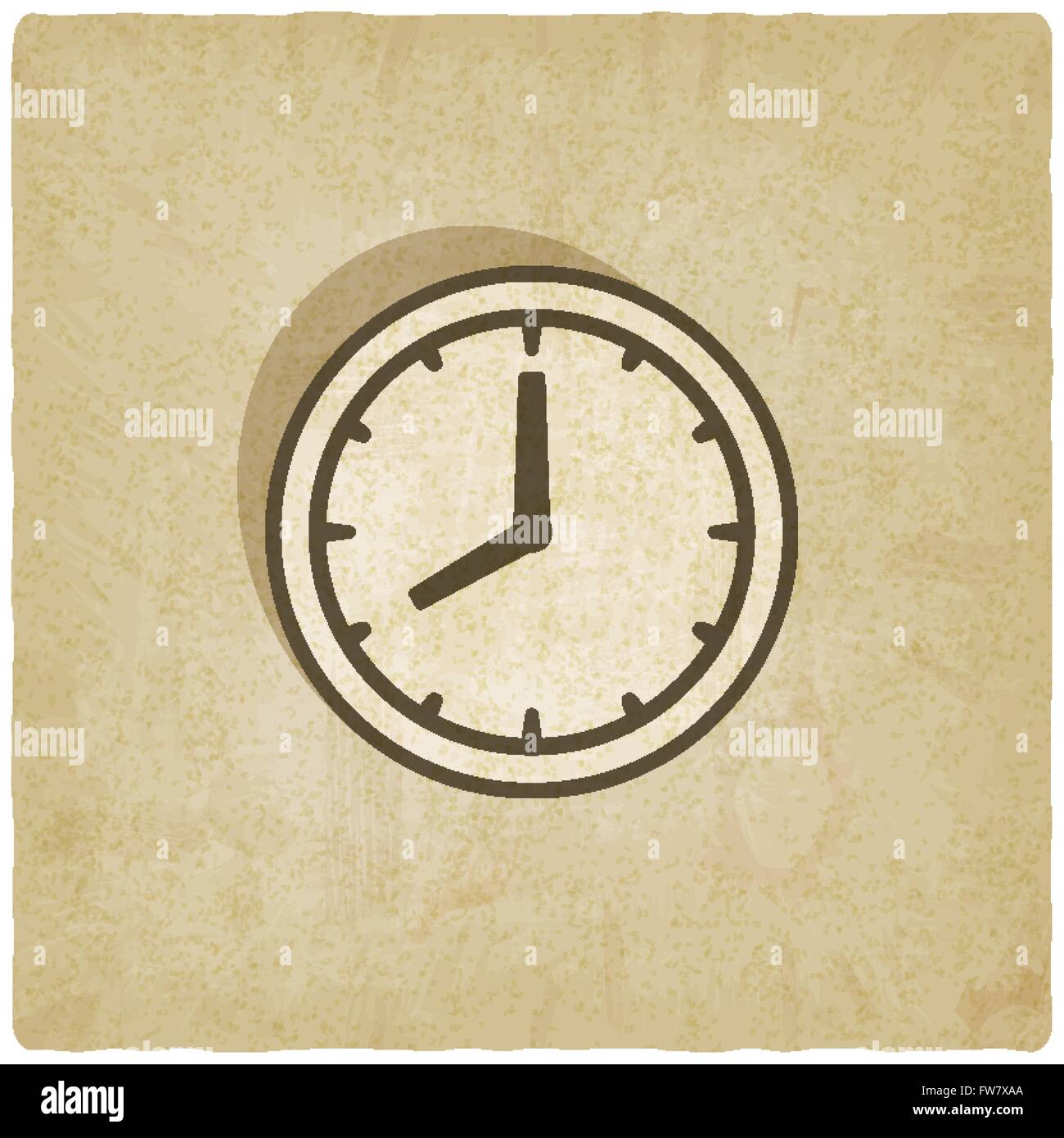 Clock face Stock Vector Images - Alamy