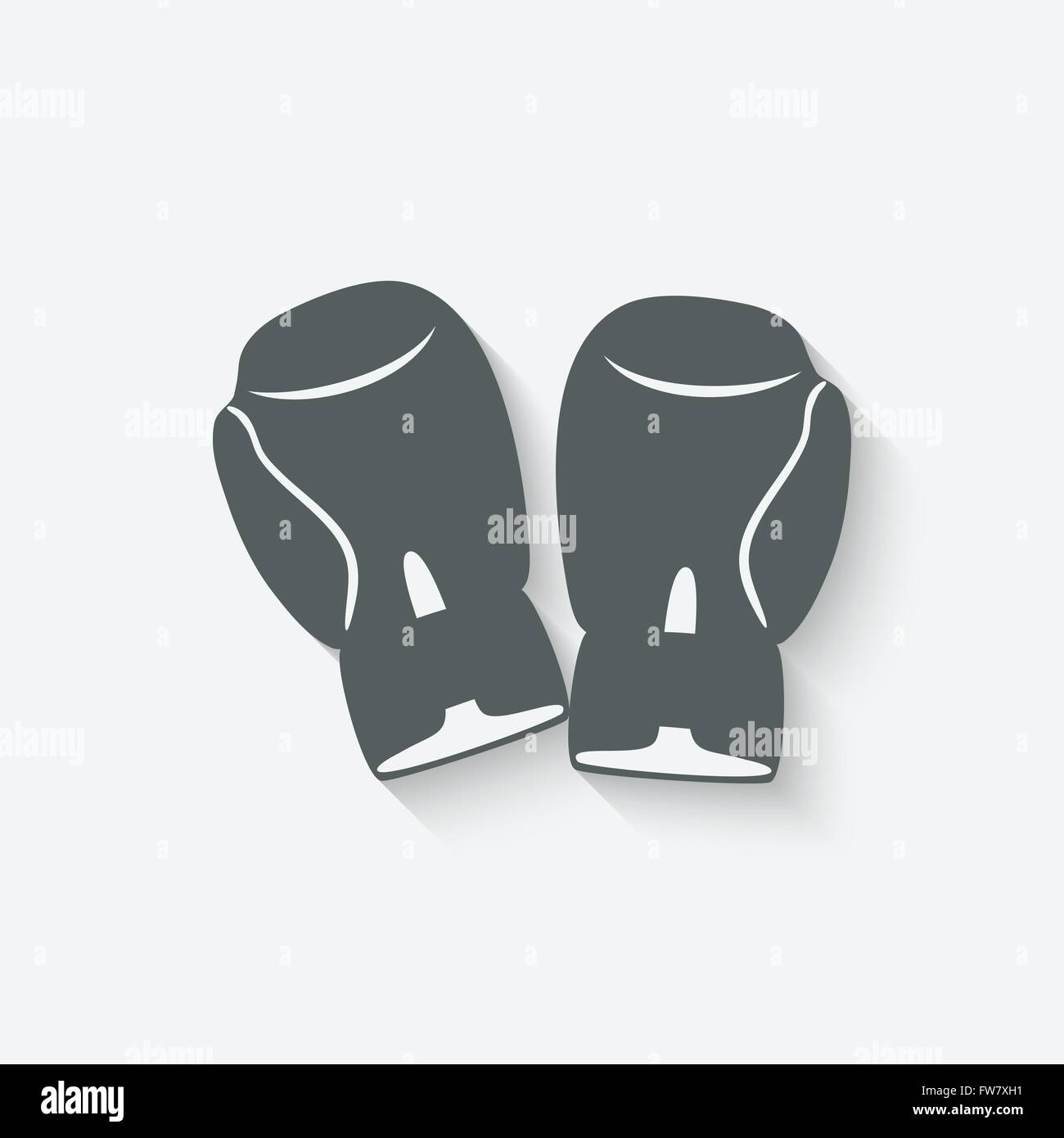 Shadow boxer Stock Vector Images - Alamy