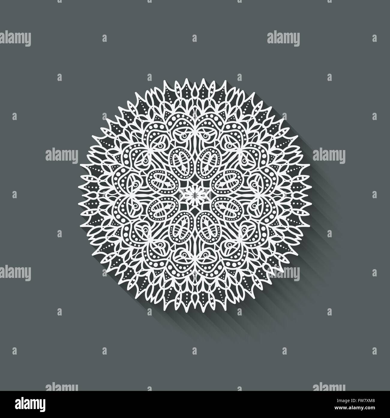 Circular ring pattern Stock Vector Images - Alamy