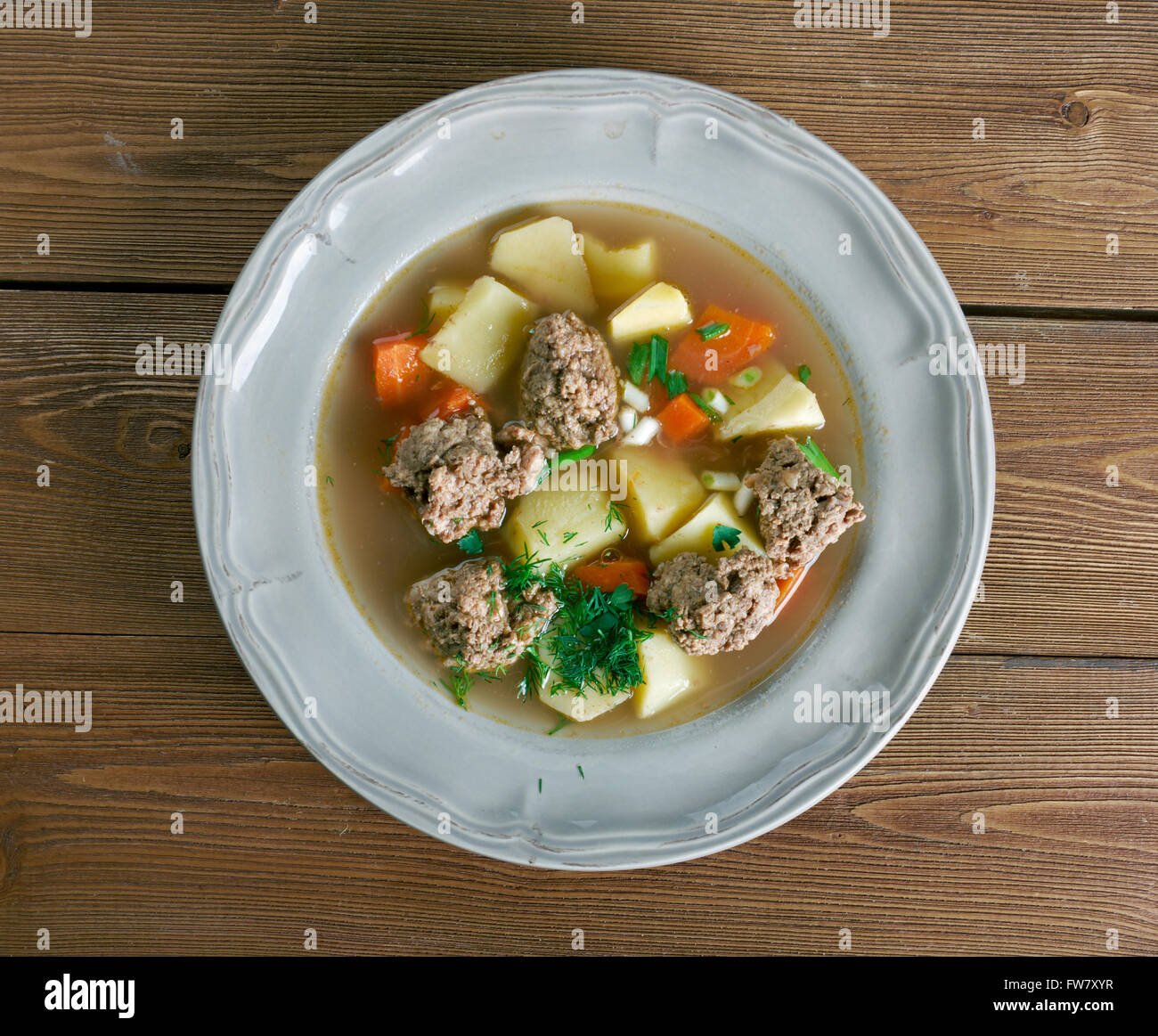 Sodd is a traditional Norwegian soup-like meal with mutton and ...