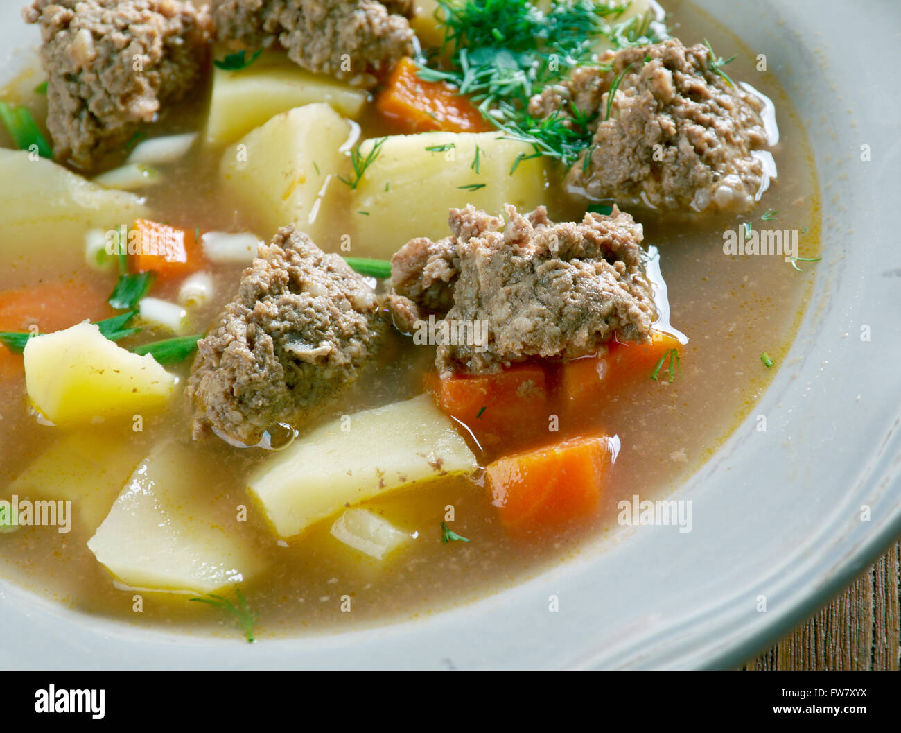 Sodd is a traditional Norwegian soup-like meal with mutton and ...