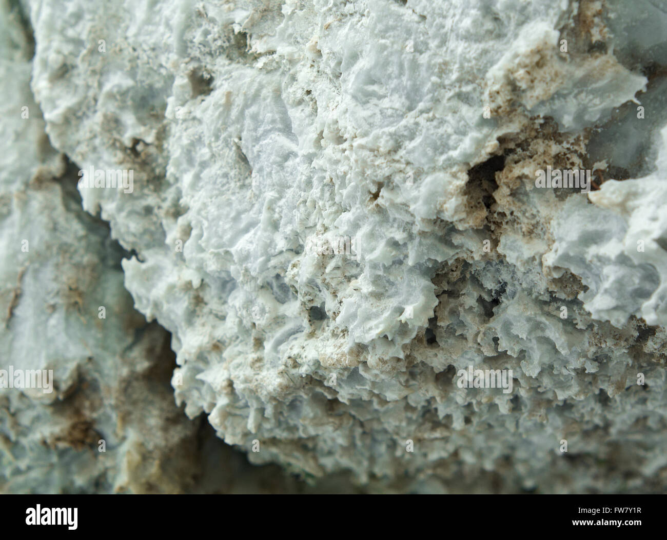 glowing crystals of gypsum.gypsum Karst Stock Photo - Alamy