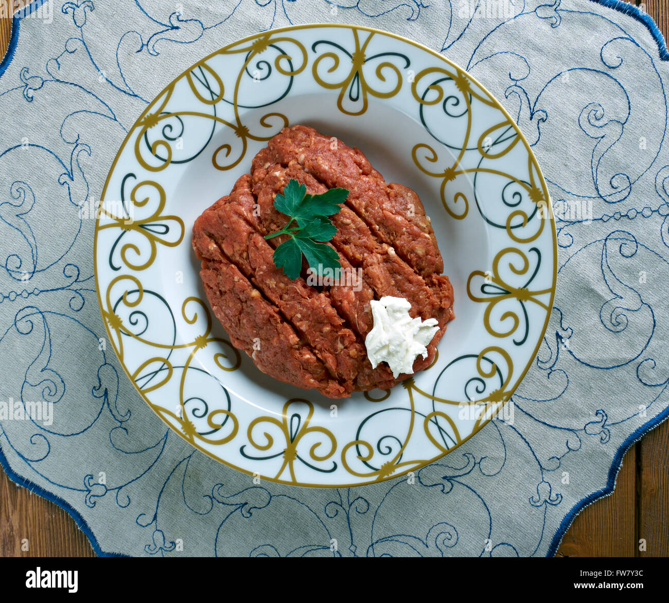 Kibbeh nayeh hi-res stock photography and images - Alamy