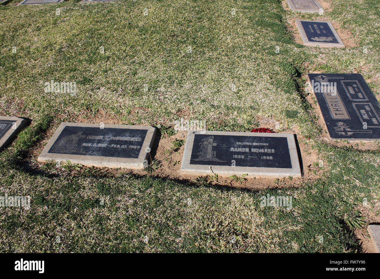 Celebrity final resting places - Calvary Cemetery. Featuring: Ramon ...