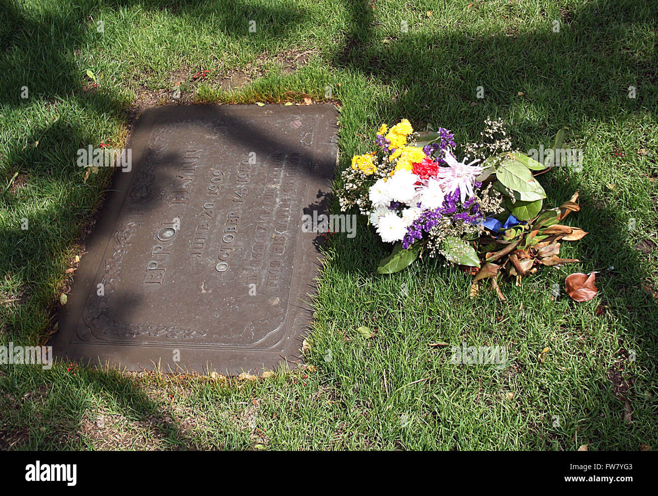 Flynn grave and memorial hi-res stock photography and images - Alamy