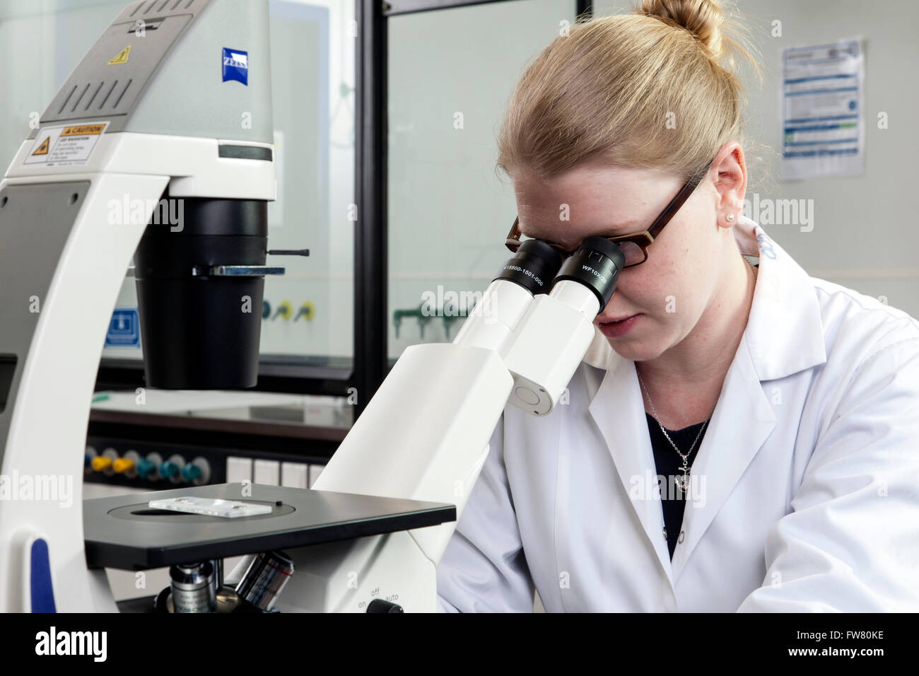 Big microscope hi-res stock photography and images - Alamy