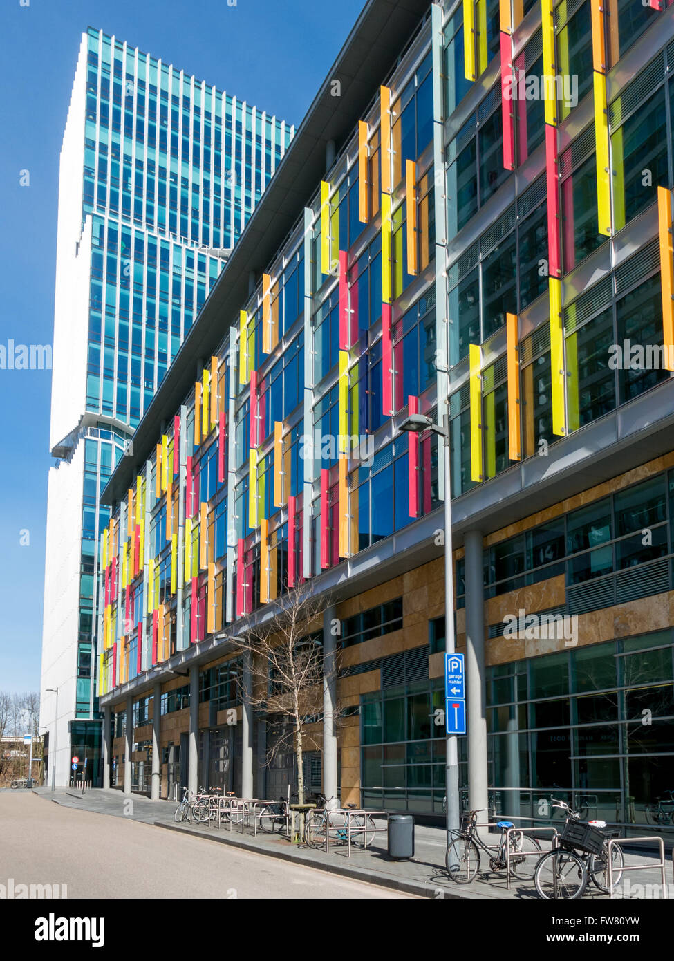 Som and Mahler 4 Office Tower buildings in financial business district ...