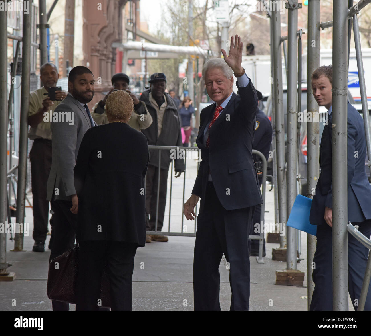 New York City, United States. 31st Mar, 2016. Former president Bill ...