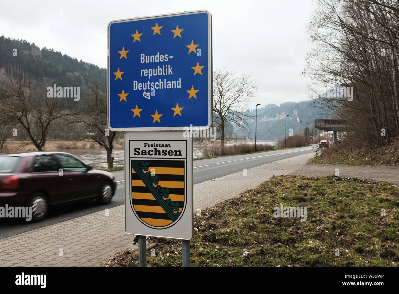 Entering the autobahn hi-res stock photography and images - Alamy