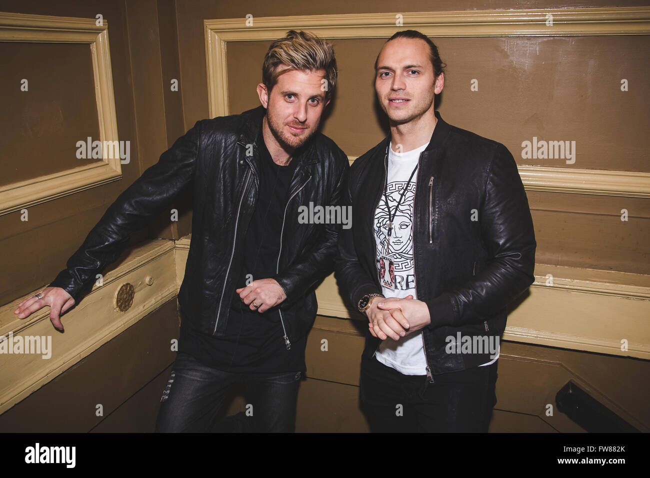March 31, 2016 - Sigma duo, Cameron Edwards and Joe Lenzie, pose ...