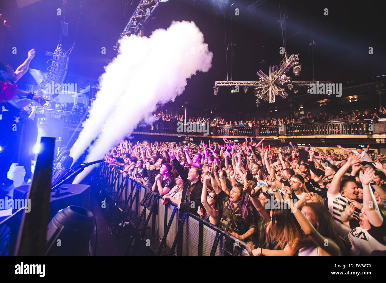 March 31, 2016 - UK DJ duo, Sigma, perform at the O2 Ritz in Manchester ...