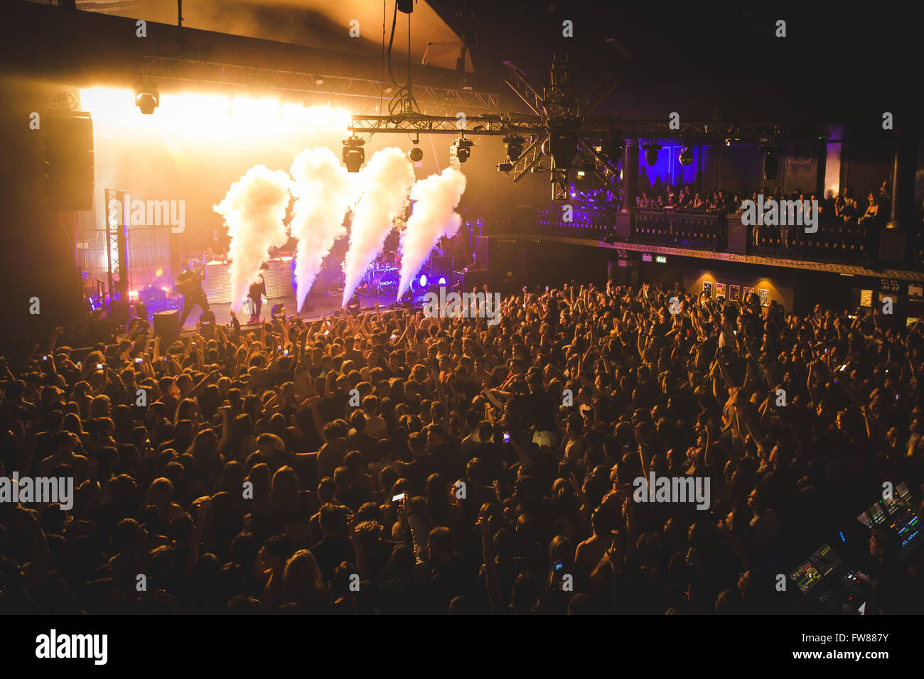 March 31, 2016 - UK DJ duo, Sigma, perform at the O2 Ritz in Manchester ...
