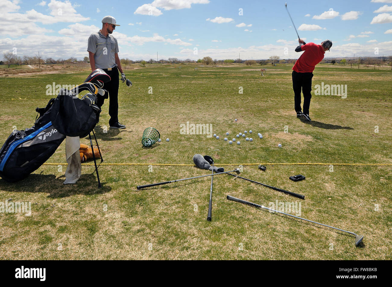 Albuquerque, NM, USA. 1st Apr, 2016. left to right - Josh Gundrum and ...
