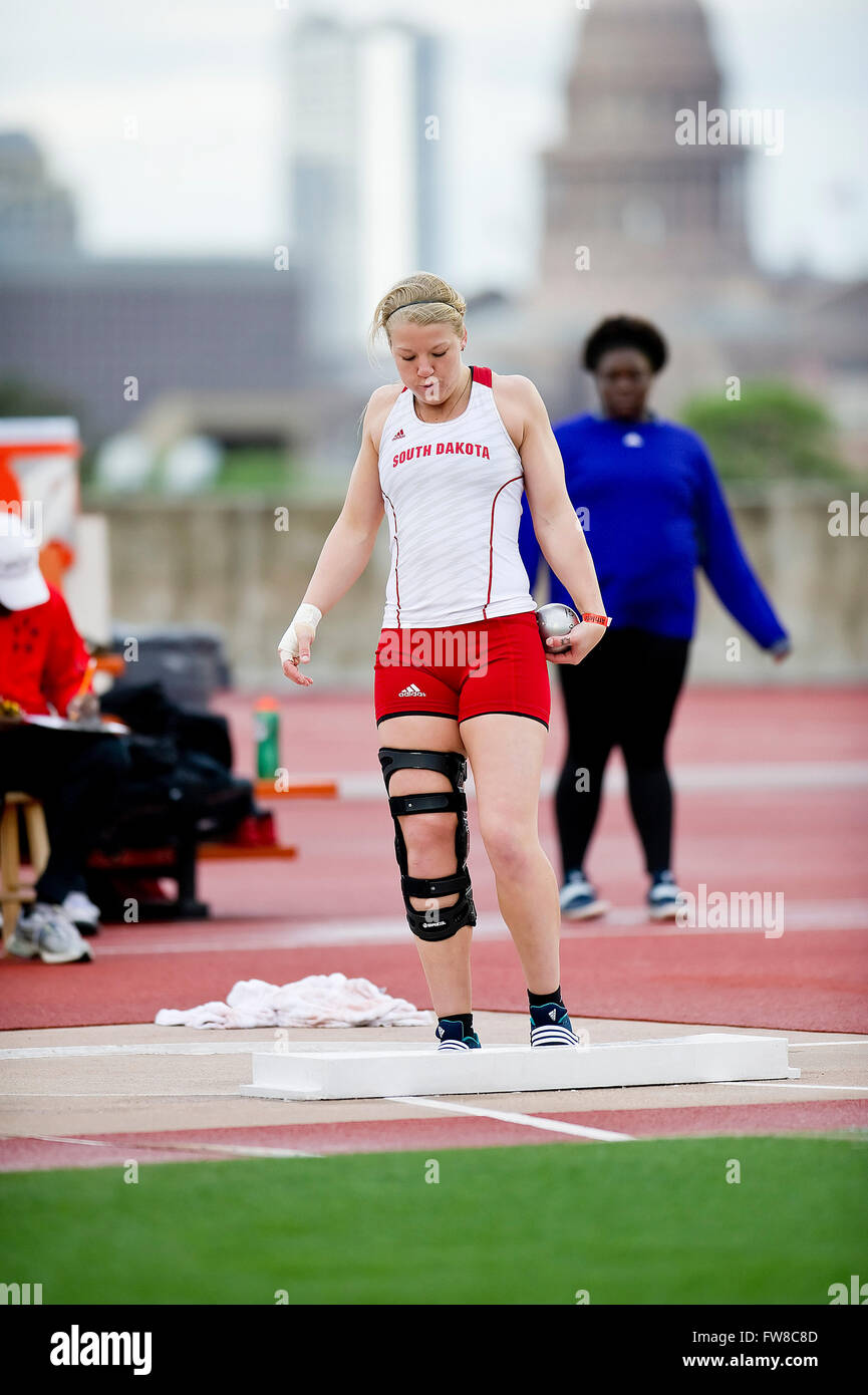 April 01, 2016: Meghan Dennis #5246 with South Dakota in action Women's ...