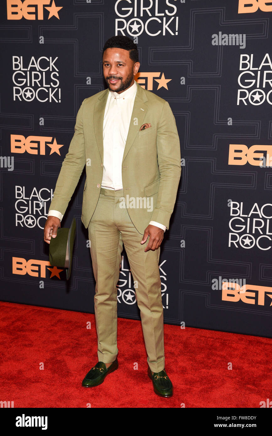 Newark, New Jersey, USA. 1st Apr, 2016. Actor HOSEA CHANCHEZ, at Black ...
