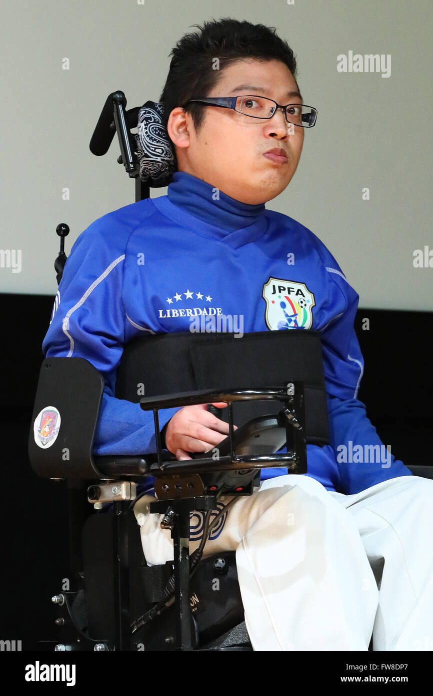 Tokyo, Japan. 1st Apr, 2016. Yohei Kitazawa Football/Soccer : Tsuyoshi ...