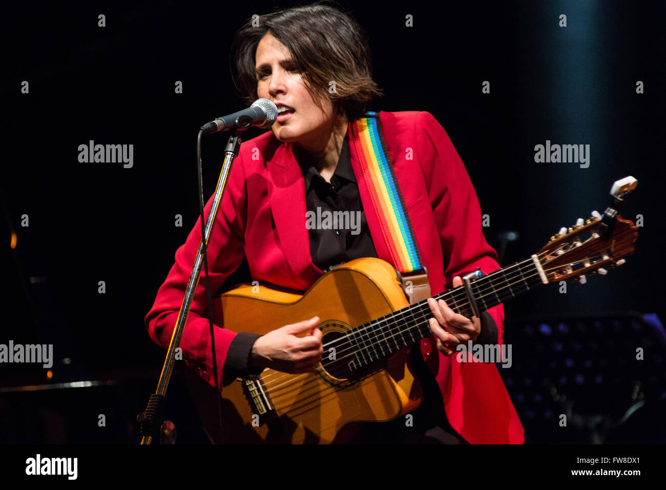 Milan Italy. 1st April 2016. The British singer/songwriter TANITA ...